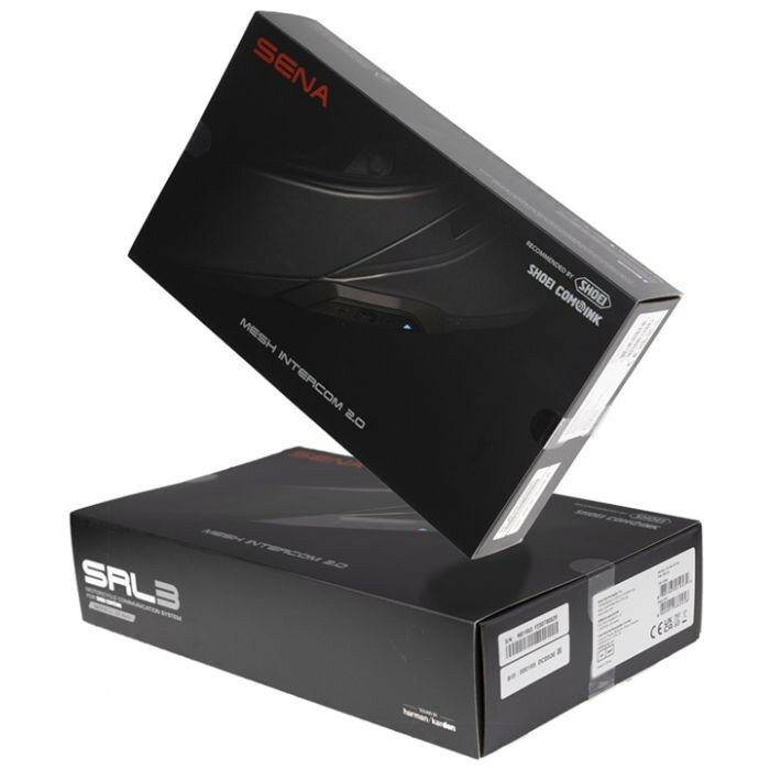 Мотогарнитура для шлема Sena Shoei SRL3, для Neotec, GT-Air, черная