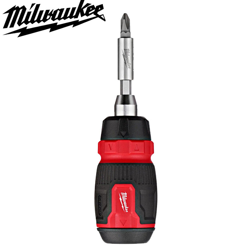 Milwaukee 48-22-2913A многофункциональный шуруповерт 8-в-1 Трещоточный компактный Ручка для хранения фиксированная Ручной инструмент