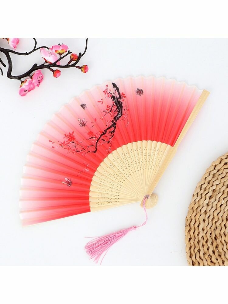 Веер женский складной