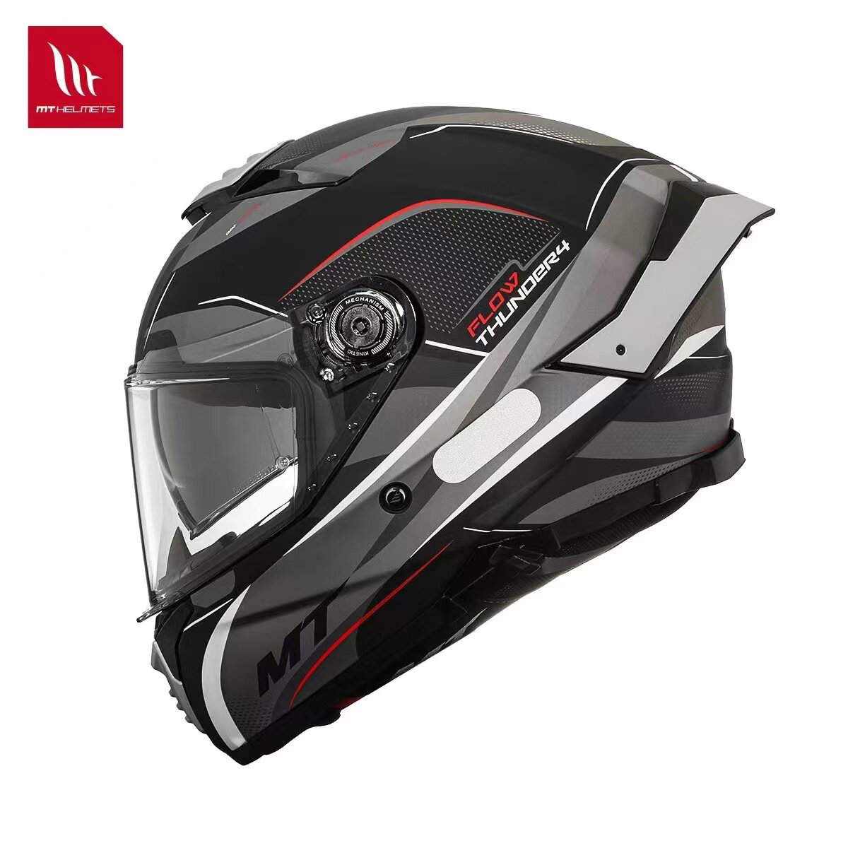 MTHELMETS Top 4 Мотоциклетный шлем с двойной линзой