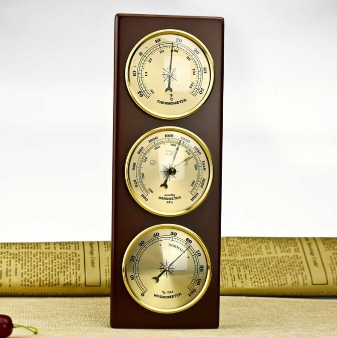 Стрелочный термометр и гигрометр-барометр