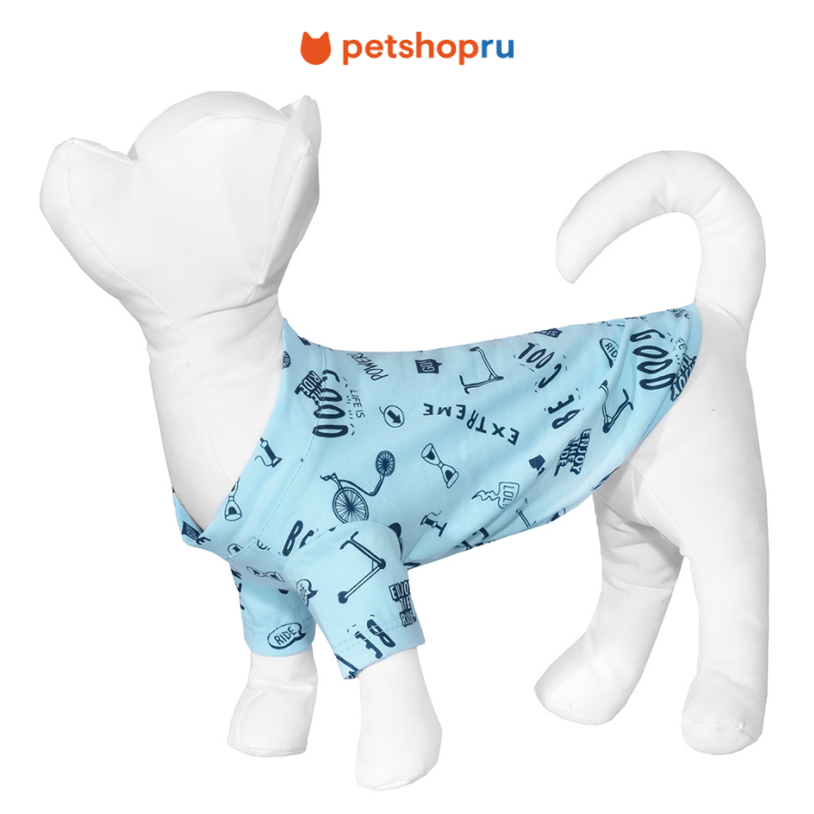 Yami-Yami одежда Футболка для собаки "BE COOL", XL, спинка 32-34 см