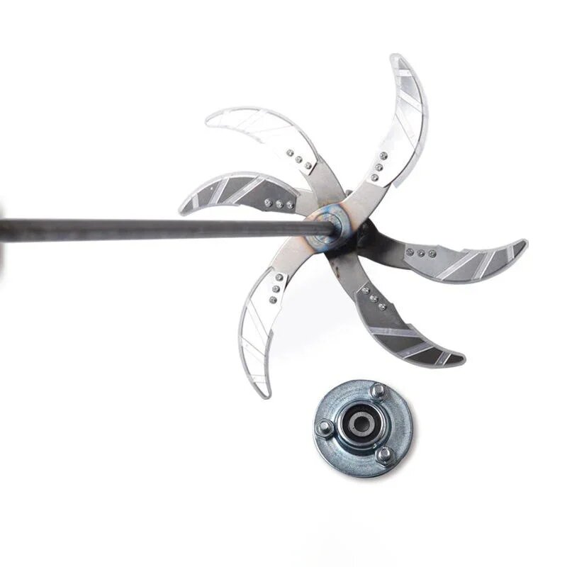 Сельскохозяйственная дробилка для фруктов и овощей, 4/6 лезвий, резак для разведения, электрическая дрель, лезвие измельчителя, подходит для корма для гуся и курицы, травы