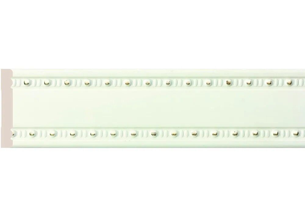 Молдинг, Интерьерный багет, набор 2 шт. 60х9х1100мм Слоновая кость Cosca W1060/W25