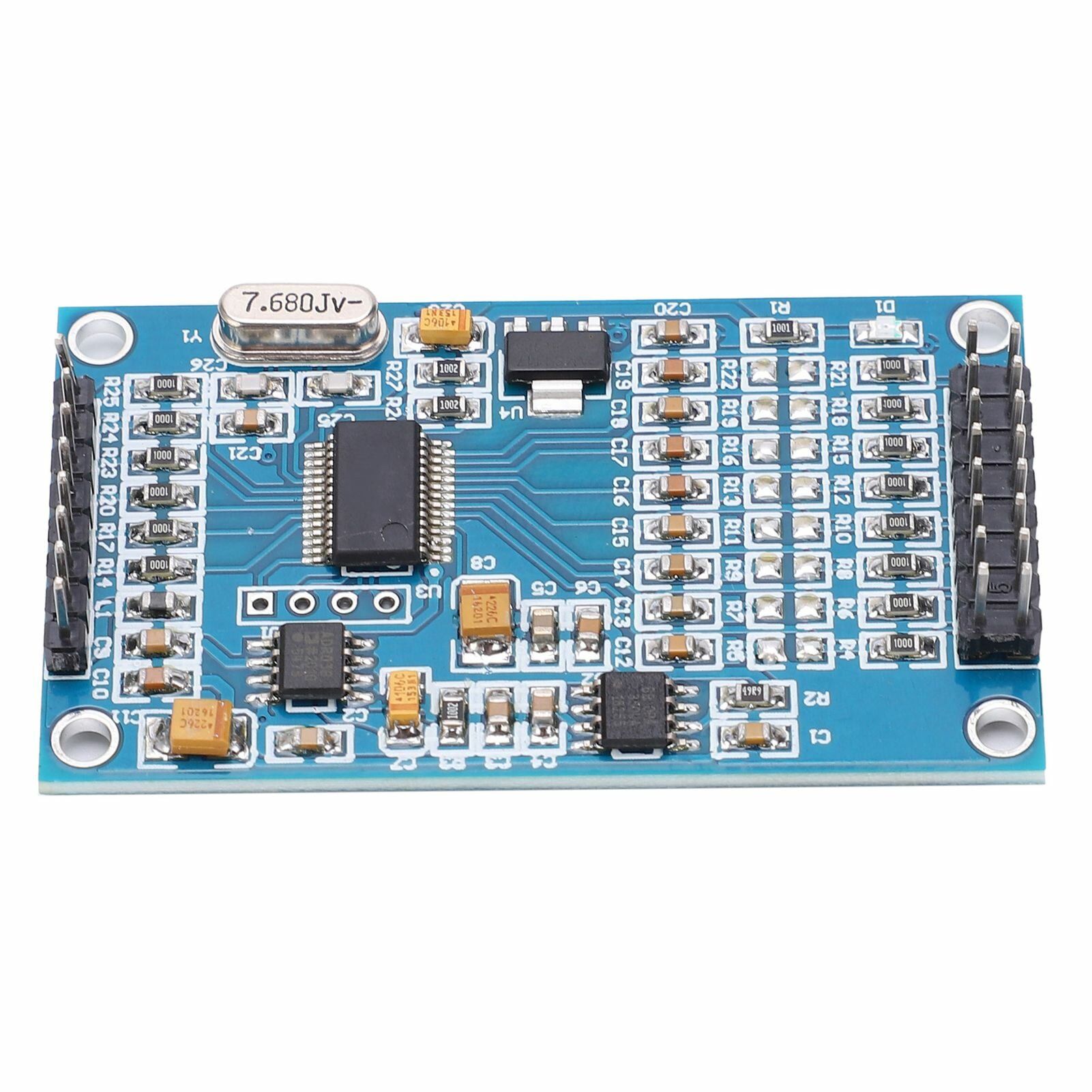 24-битный 8-канальный АЦП, 30 квыб/с, ADS1256