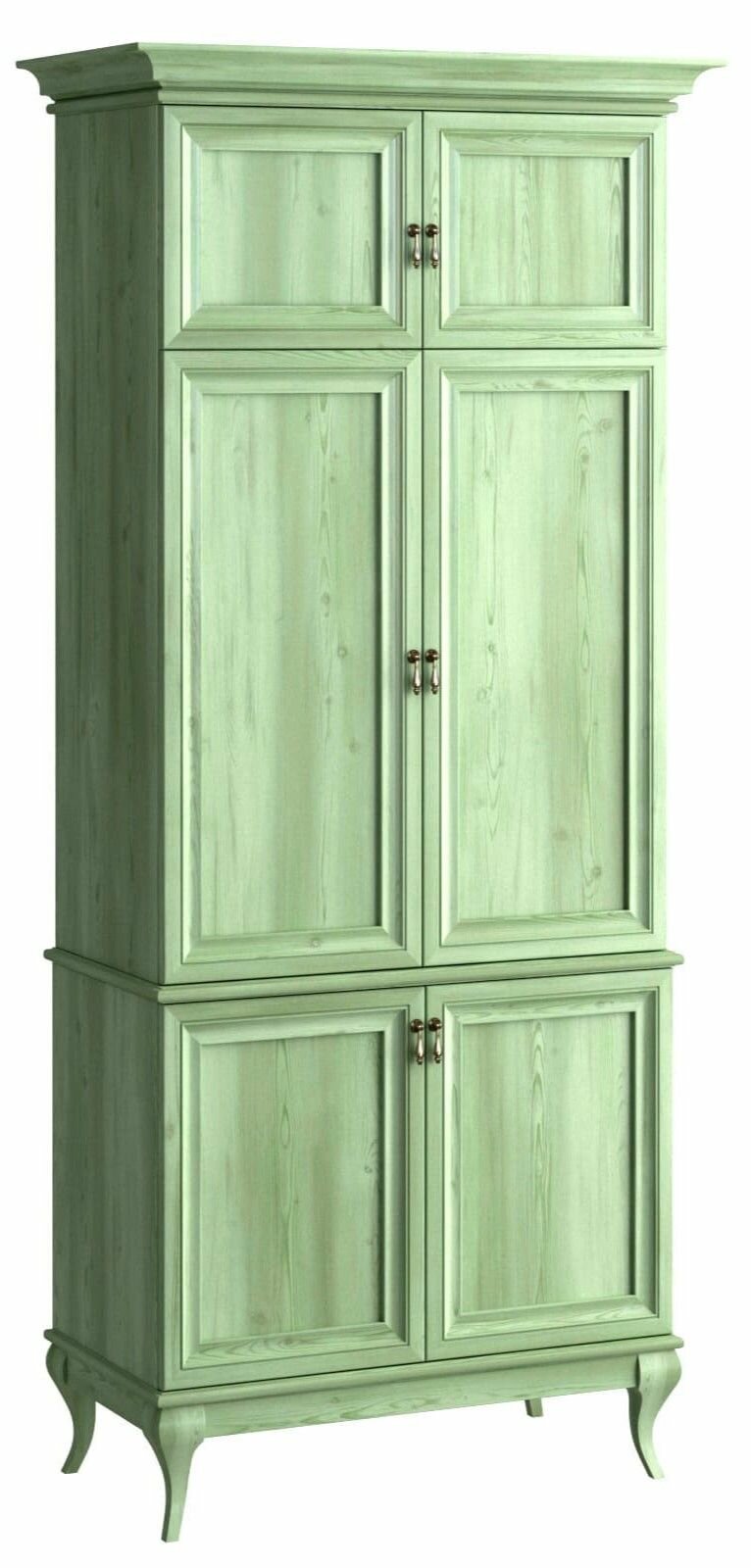 Шкаф для одежды Владимирская мебельная фабрика "Оливия", ЛДСП, классический стиль, 83х45х206 см