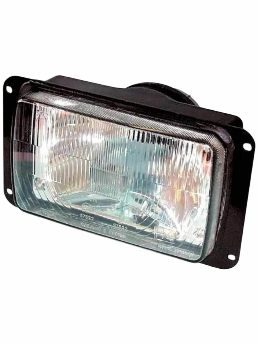 Фара прямоугольная для а/м КАМАЗ, МАЗ, УАЗ 8702.3711-БЛ