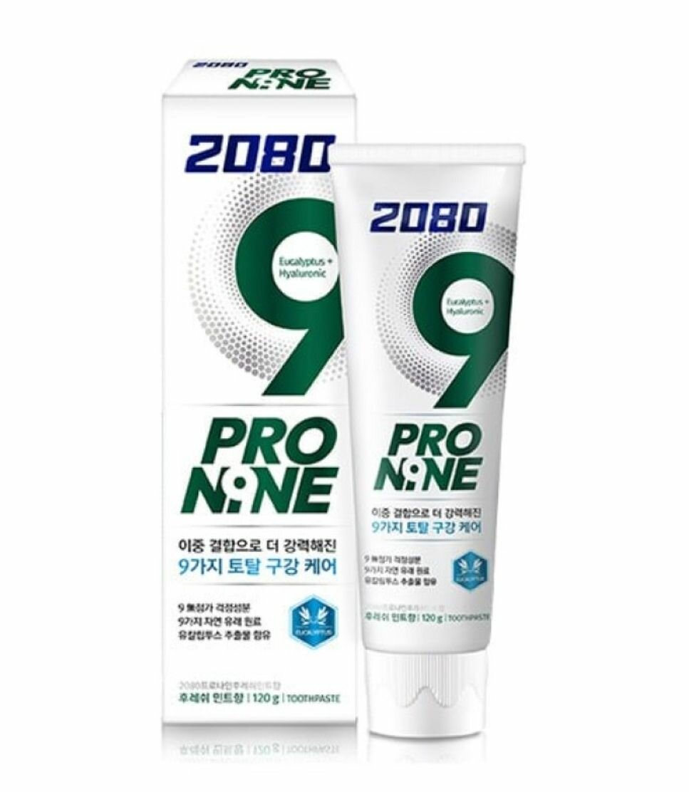 Зубная паста отбеливающая с комплексом из красного чая 2080 Pro Nain Fresh Toothpastes, 120 гр