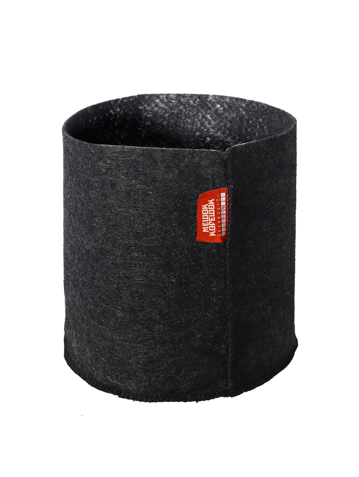 Многоразовый текстильный горшок Мешок-корешок 10 л. для растений