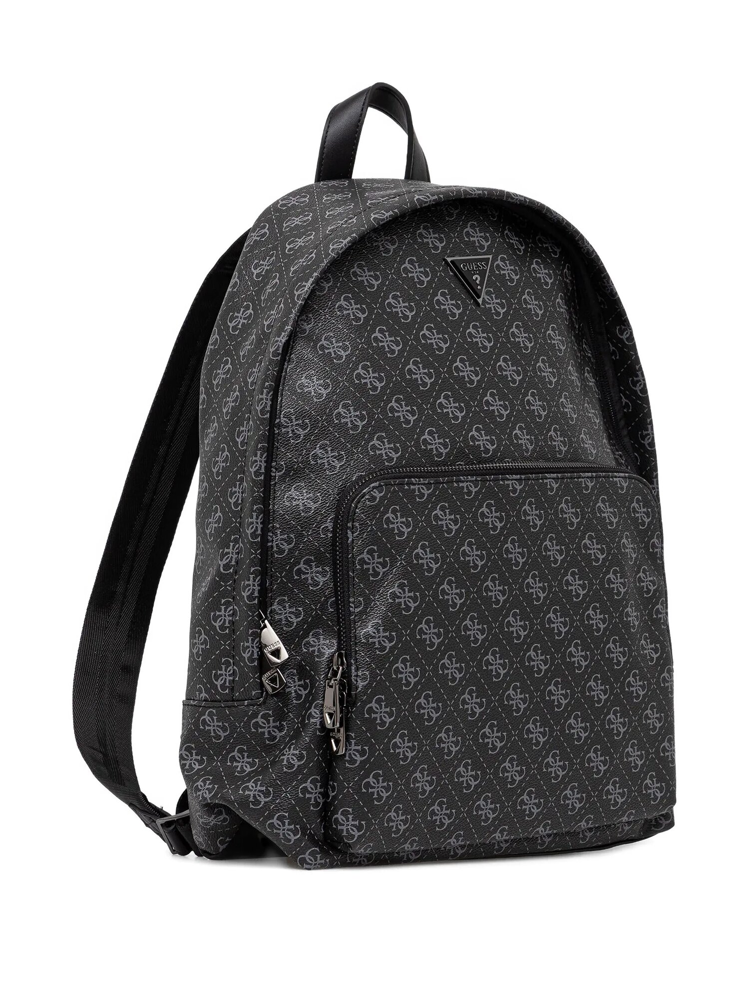Сумка GUESS Logo-pattern backpack, черный/черный — фото 1