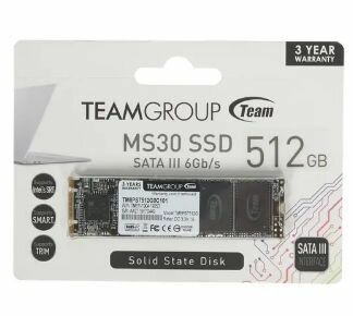 512 ГБ SSD M.2 накопитель Team_Group MS30 (TM8PS7512G0C101)