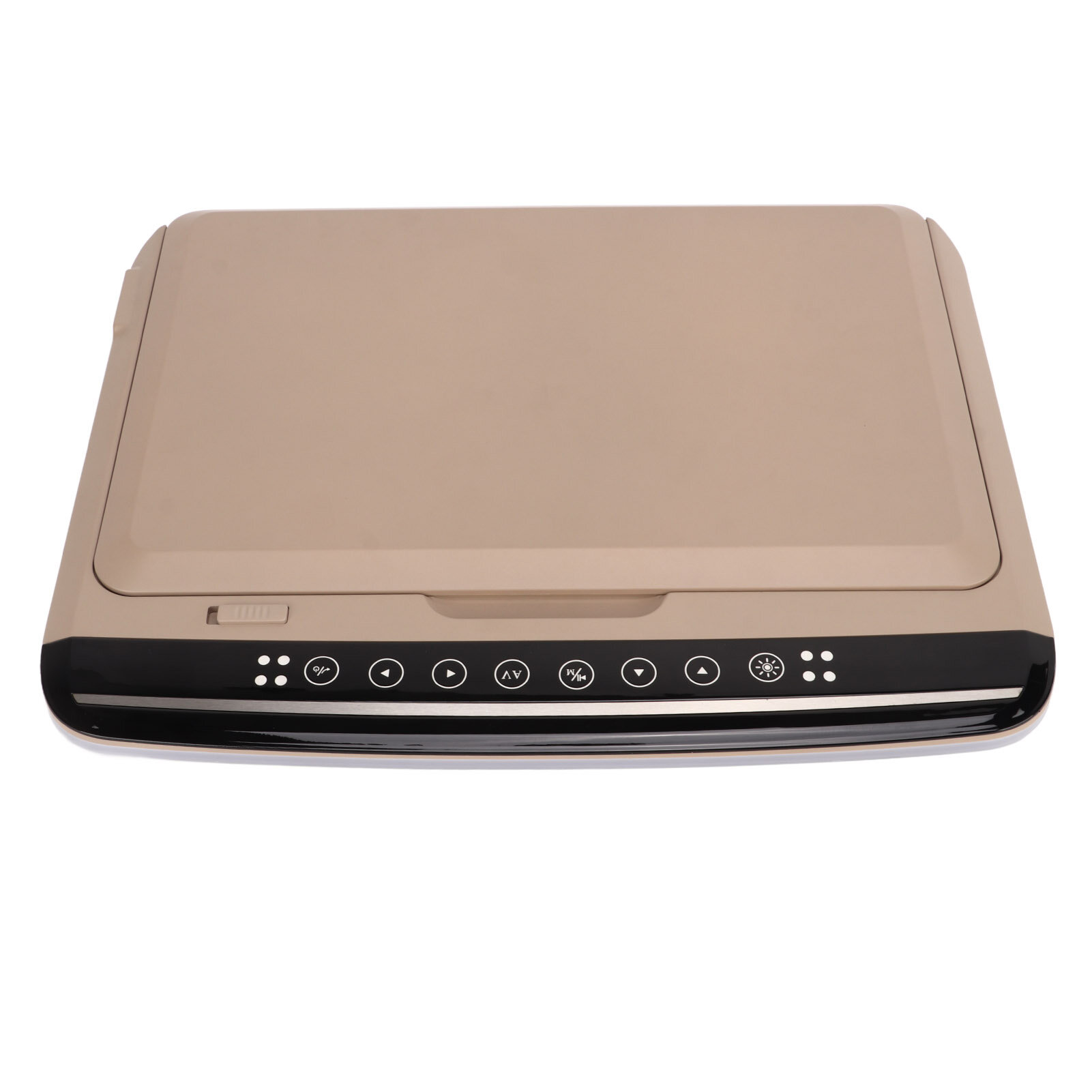 Экран потолочного монитора автомобиля 13,3 дюйма, 1080P, мультимедийный интерфейс высокой четкости, экран, установленный на крыше, с двойным цветом, светло-бежевый