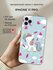 Чехол на Apple iPhone 11 Pro / Айфон 11 Про с принтом "Сладкий единорожек"
