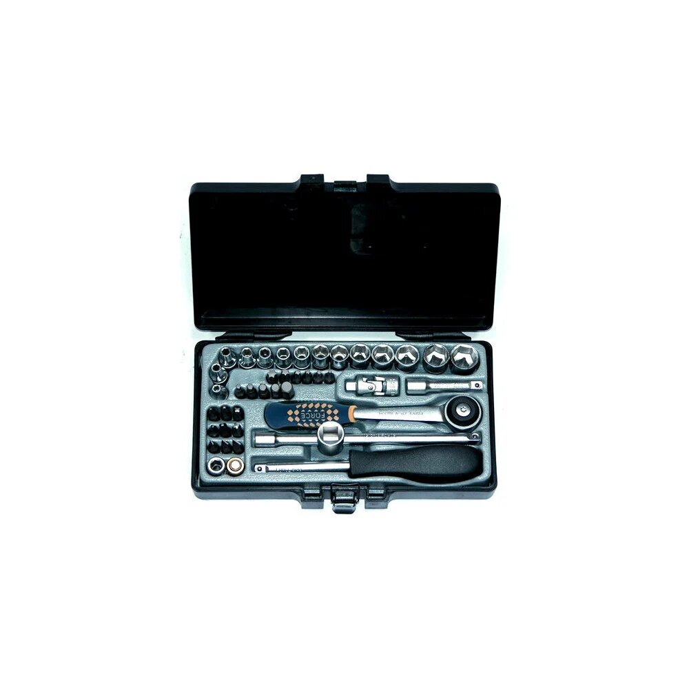 FORCE Набор 6-ти гран. головок с приспособлениями 42пр 2421F