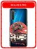 Чехол на Realme 6 Pro / Реалми 6 Про с принтом "Car and dragon", прозрачный