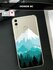 Чехол на Honor 8C / Хонор 8С с принтом "Синяя снежная гора", прозрачный
