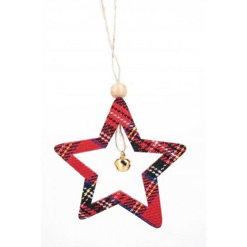 !09 Набор из 4-х новогодних украшений "Звезды"