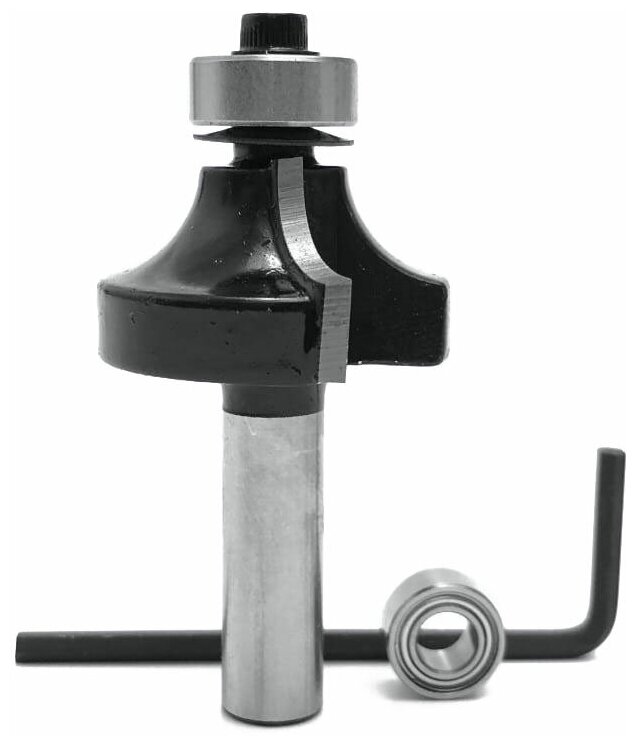 Фреза концевая CMT-contractor внутренний радиус R=16 нижний подшипник, S=8 D=44.5x22 CMT K938-445