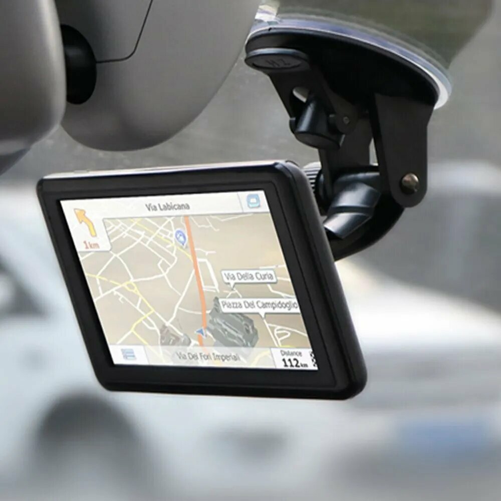 Портативный Навигатор Для Автомобиля, Пластик, 1 Упаковка, Gps Навигация, Фото Дисплей, Календарь