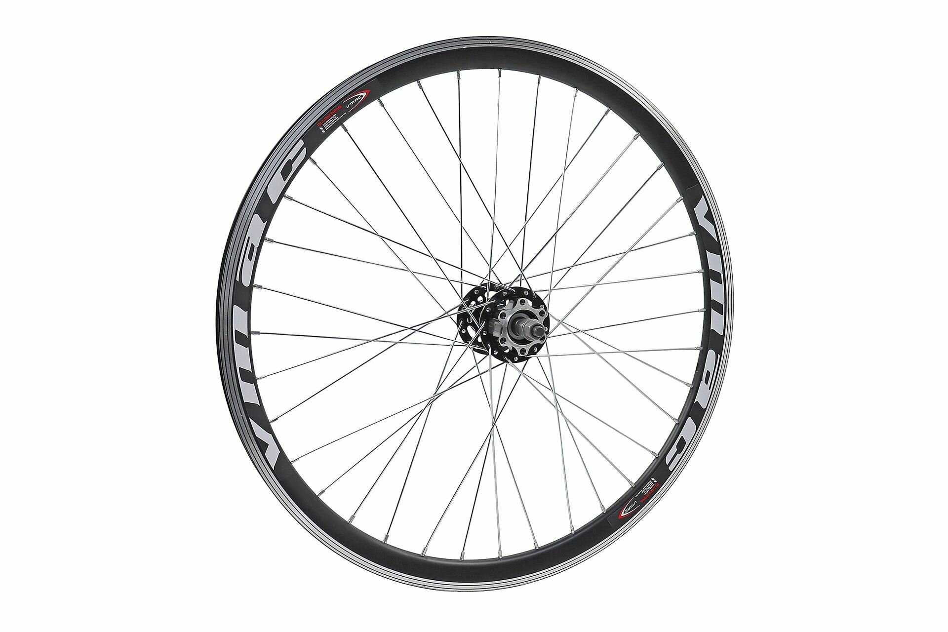 Обод 24" 2-х слойный (алюм.) задний под диск, на гайках