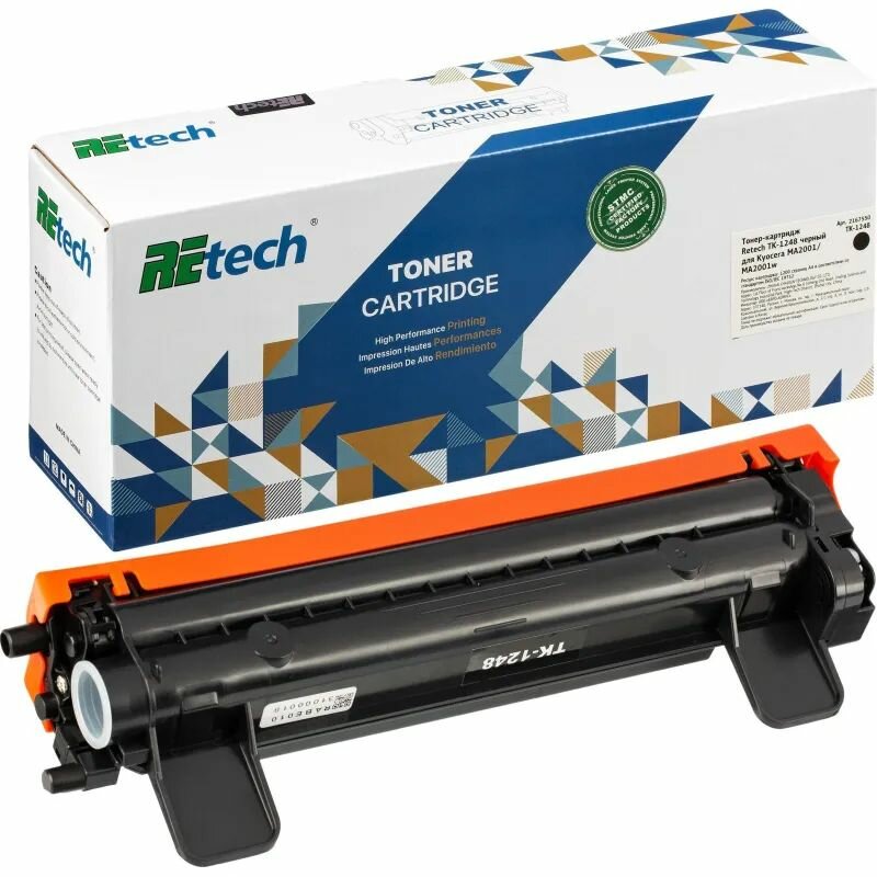 Тонер-картридж Retech черный, для Kyocera MA2001, MA2001w