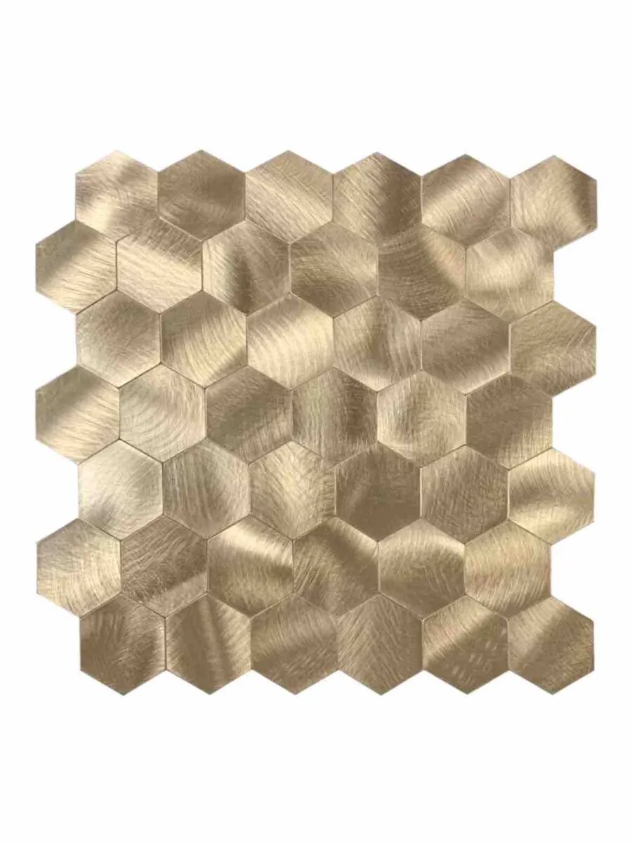 Металлическая настенная мозаика для фартука 1 штука