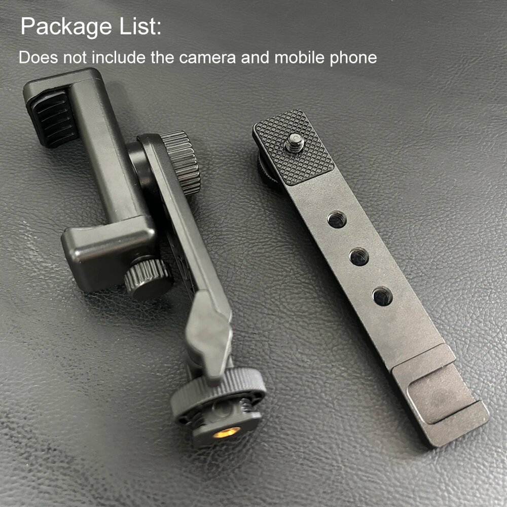 Аксессуар Для DJI Osmo Pocket 3 - Держатель Для Телефона С Креплением-адаптером И Резьбой 1/4 Дюйма Для Штатива