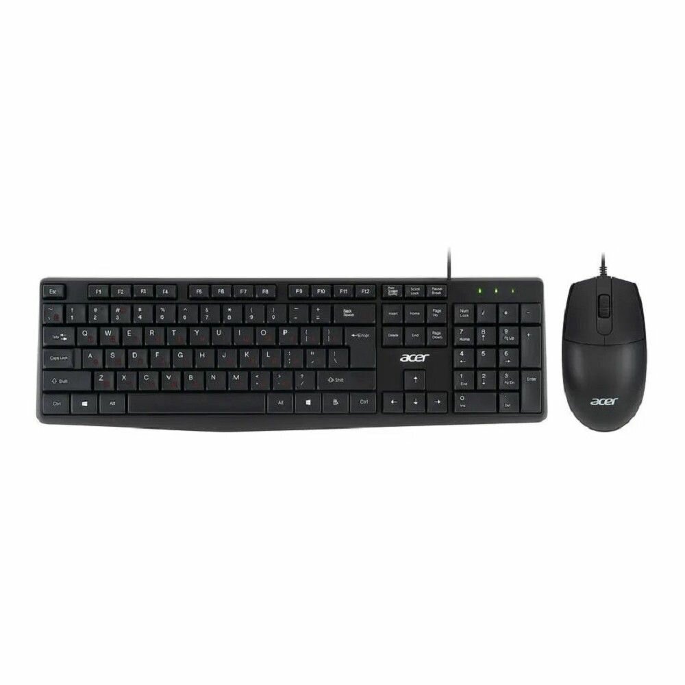 Acer OMW141 ZL. MCEEE.01M Комплект клавиатура + мышь черный USB