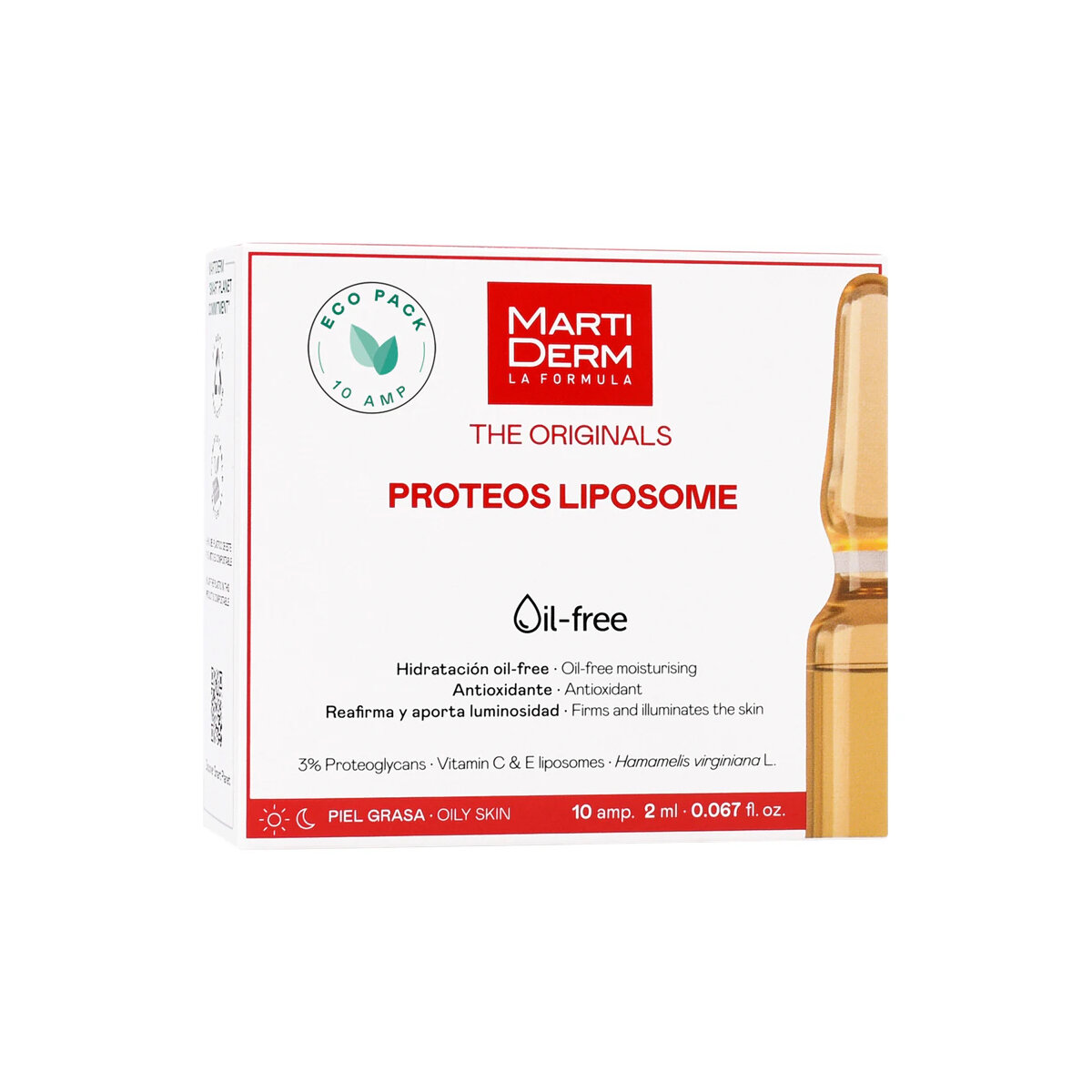 Ампульная сыворотка для лица MartiDerm The Originals Proteos Liposome Сыворотка 10*2 мл