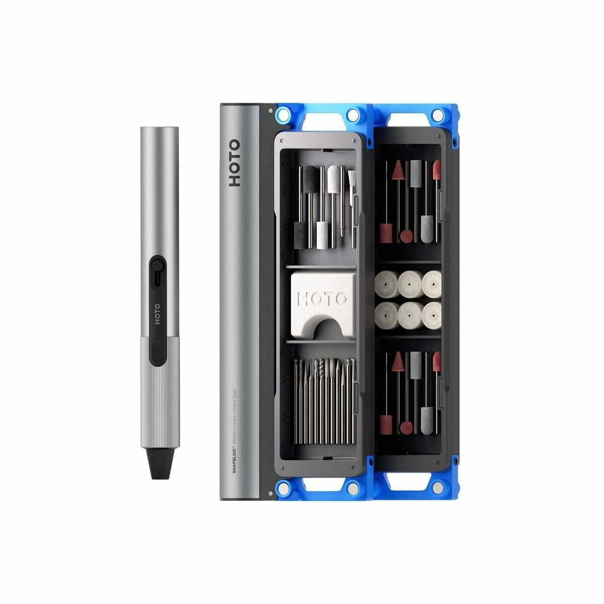 Гравер HOTO QWDMA00 (HFE0022GL) Snapbloq R-A04 Electric Mini Rotary Tool Kit (38-Piece)