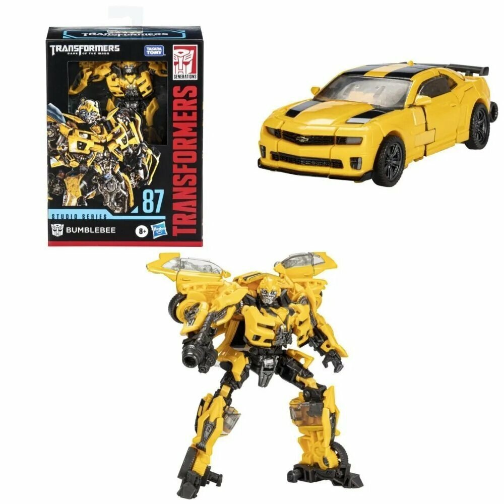 Трансформеры Hasbro Игрушка Studio Series SS87 Deluxe Transformers: Dark of the Moon Bumblebee 4.5inch (11.5cm) F3168