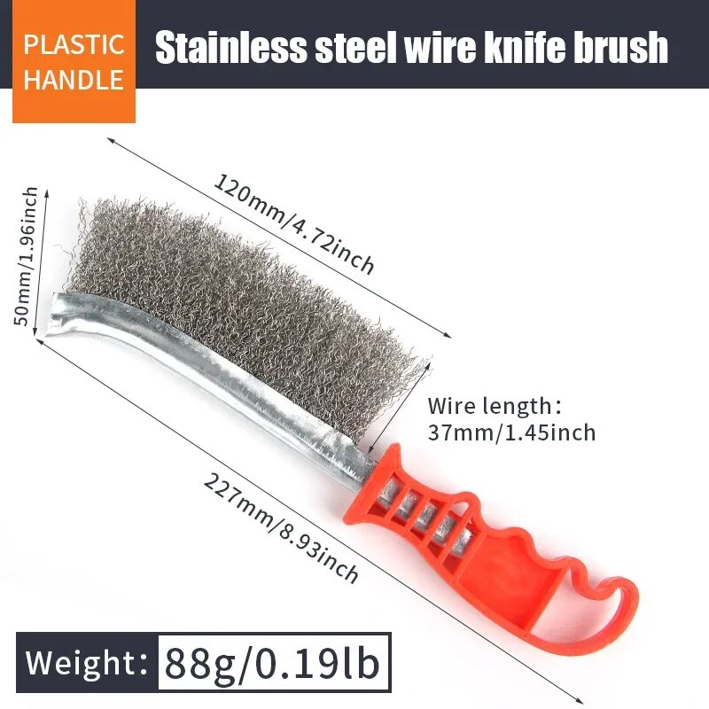 Стальная проволочная щетка для чистки sliver steel brush