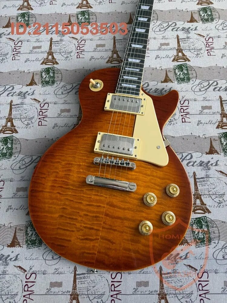 GIBSO Электрогитара электрогитара/гитара для начинающих 6-струнная, корпус Махагони 39"