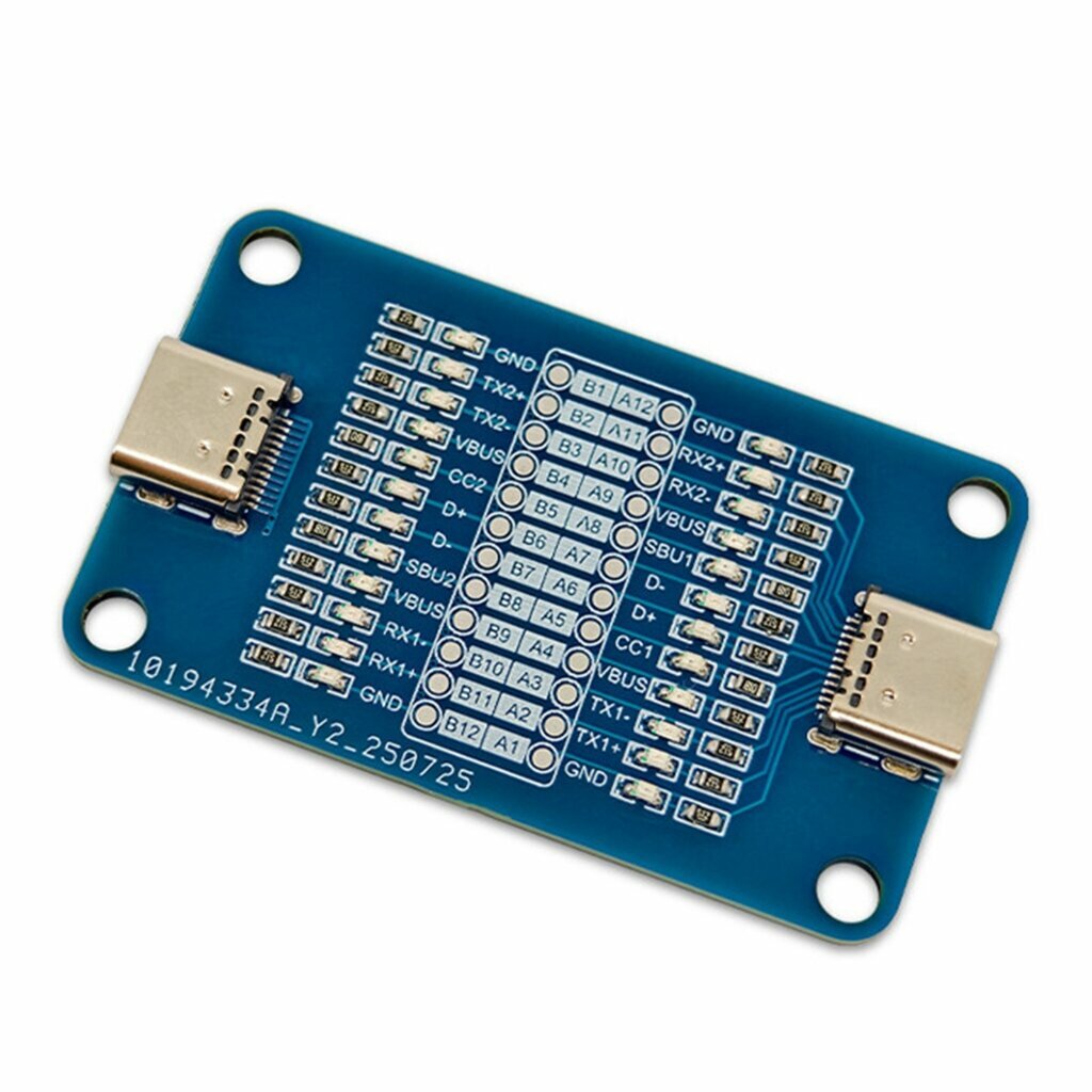 Тестер Кабеля USB C с 24-Контактным Обнаружением Проводимости Портативный Светодиодный Инструмент Для Диагностики Проводов Быстрой Зарядки