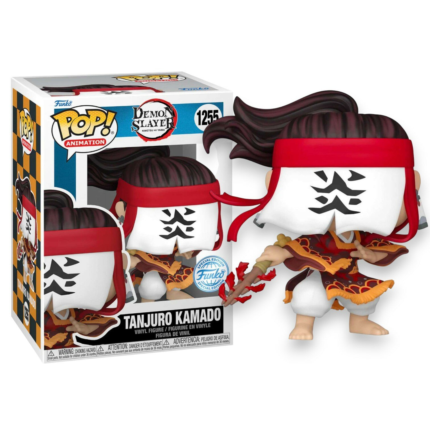 Фигурка Funko Pop! коллекционная Танжуро Камадо Dance of the Sun God "Demon Slayer" Эксклюзив 1255 (Фигурка Фанко Поп)