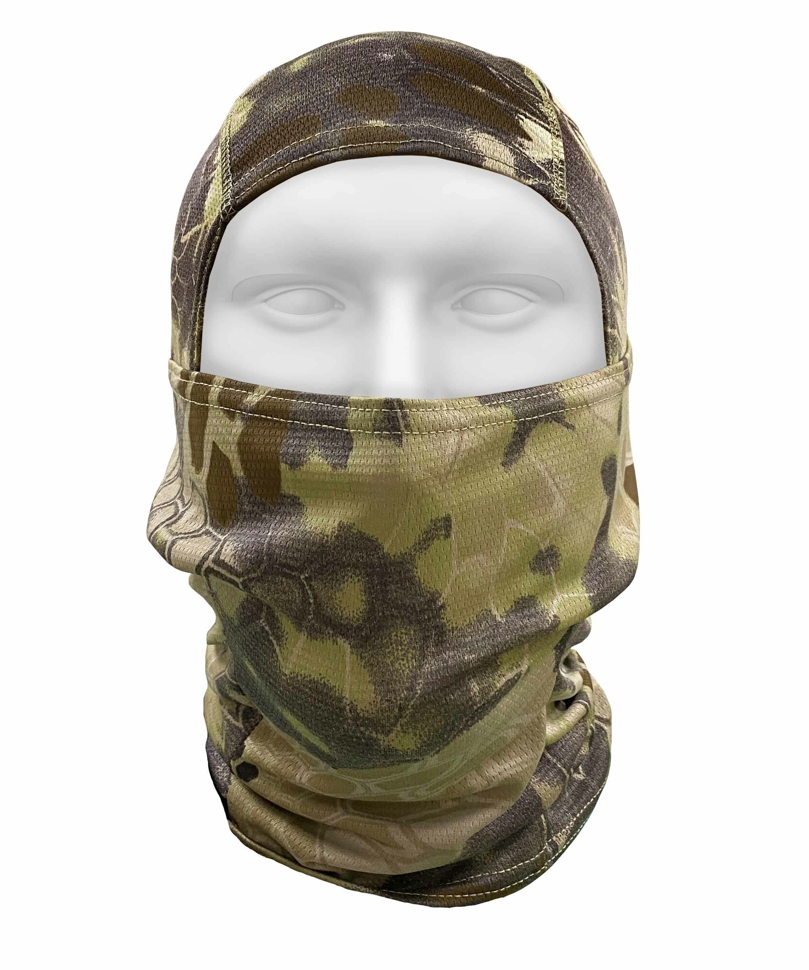 Маска балаклава трикотажная лесной питон