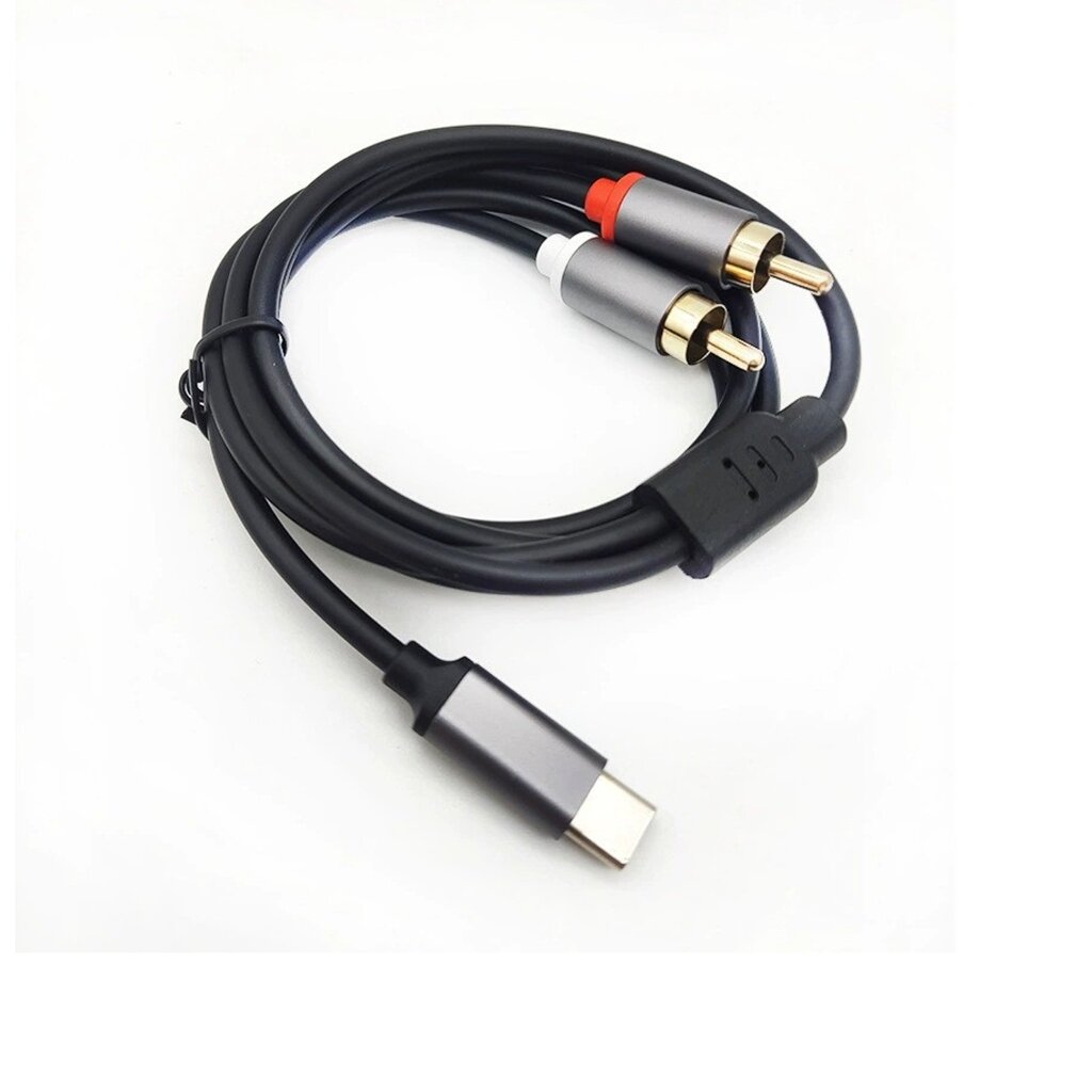 Аудиокабель rca типа c к двойной головке lotus head-5 м
