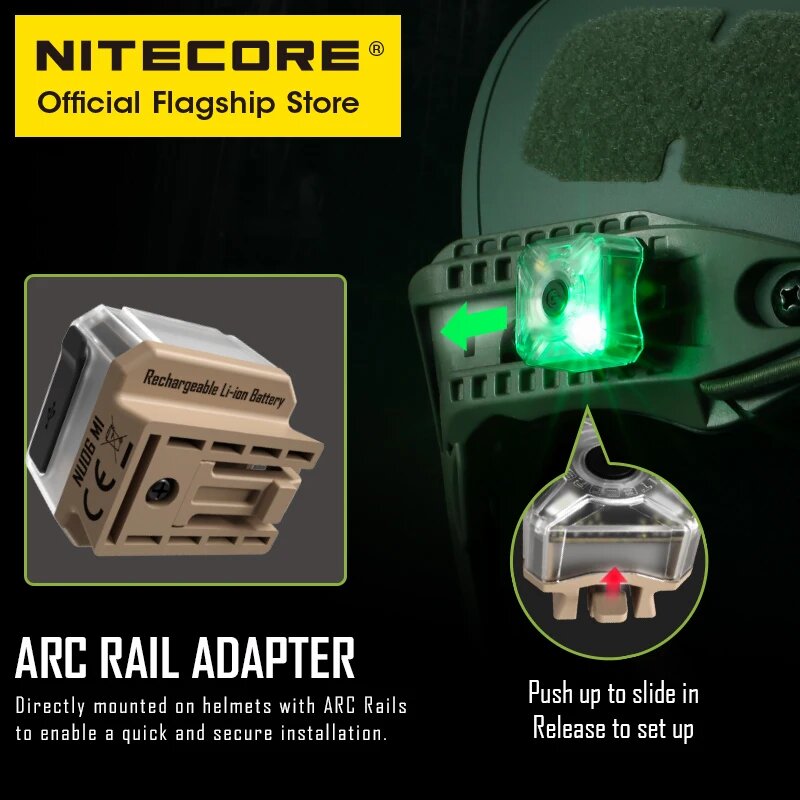 NITECORE NU06 MI Тактический фонарь