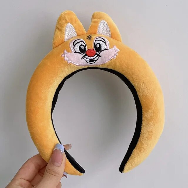 Повязка на голову с плюшевыми ушками Sanrio Kuromi для женщин, милая мягкая повязка на голову с помпонами Purin, кавайная повязка на голову в стиле аниме Cinnamoroll, головной убор для детей, подарок на вечеринку.