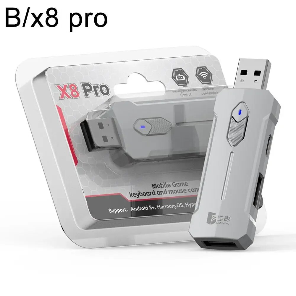 GAMWING X8/x8 Pro Конвертер клавиатуры и мыши для мобильных игр