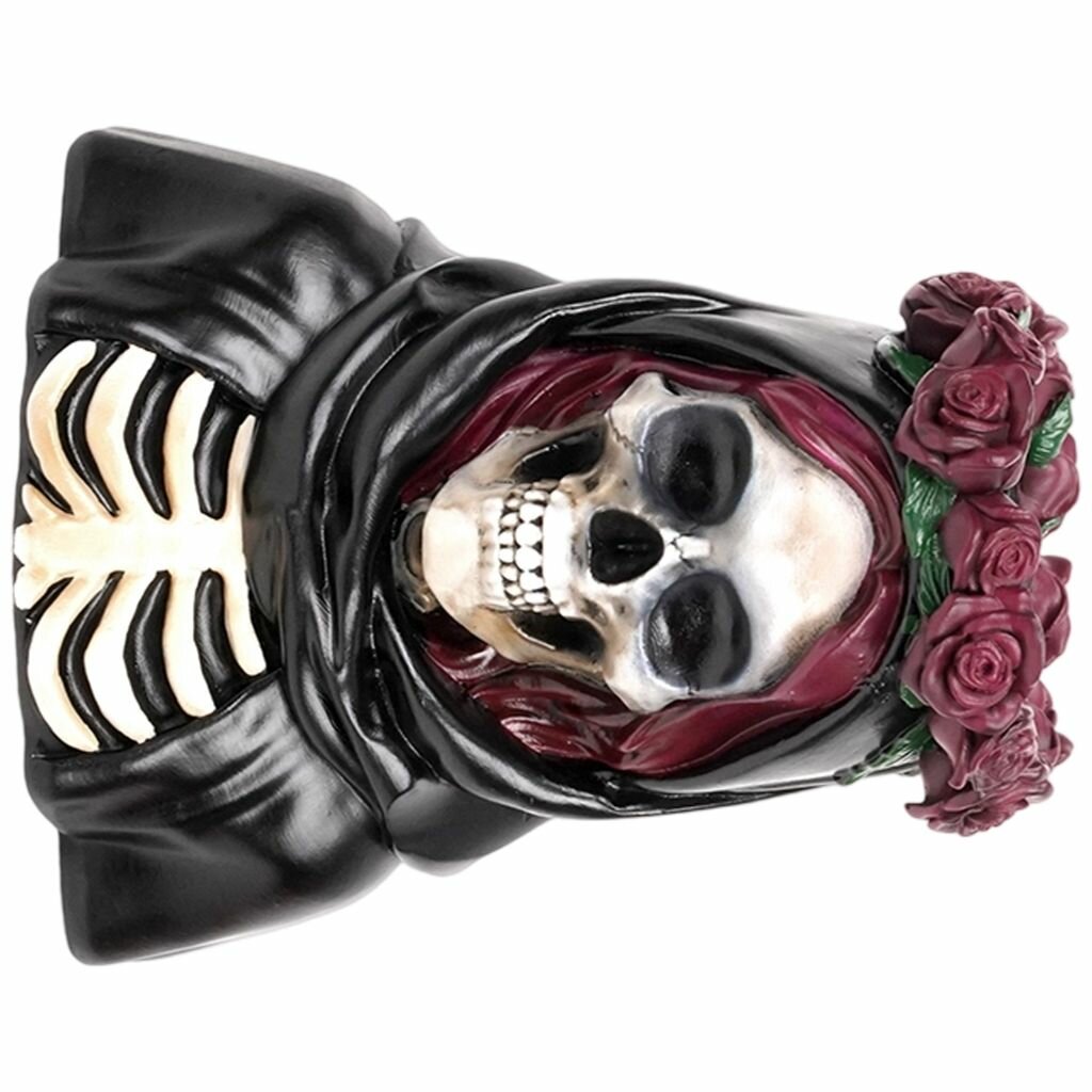 Хэллоуин, Остров Пасхи, Бутылка с розовым черепом-Череп Ведьмы