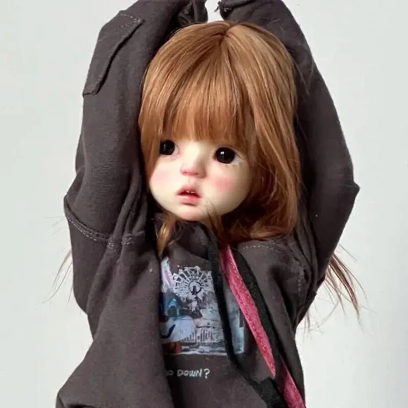 BJD кукла 1/6 резиновая голова only head no makeup, Normal Skin