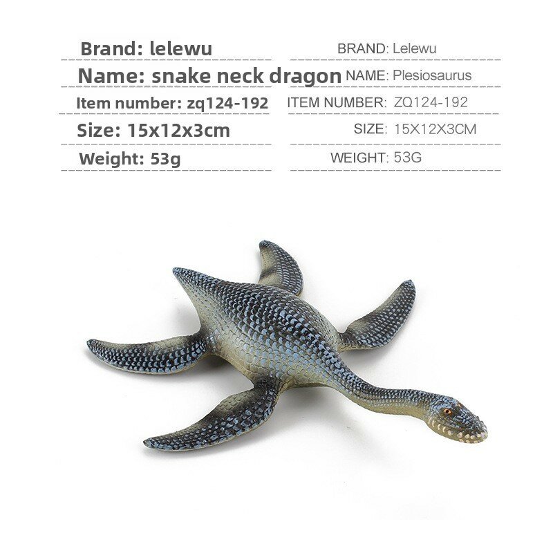 Морской динозавр pvc модель коллекция с статичным дизайном для музейной экспозиции stylec
