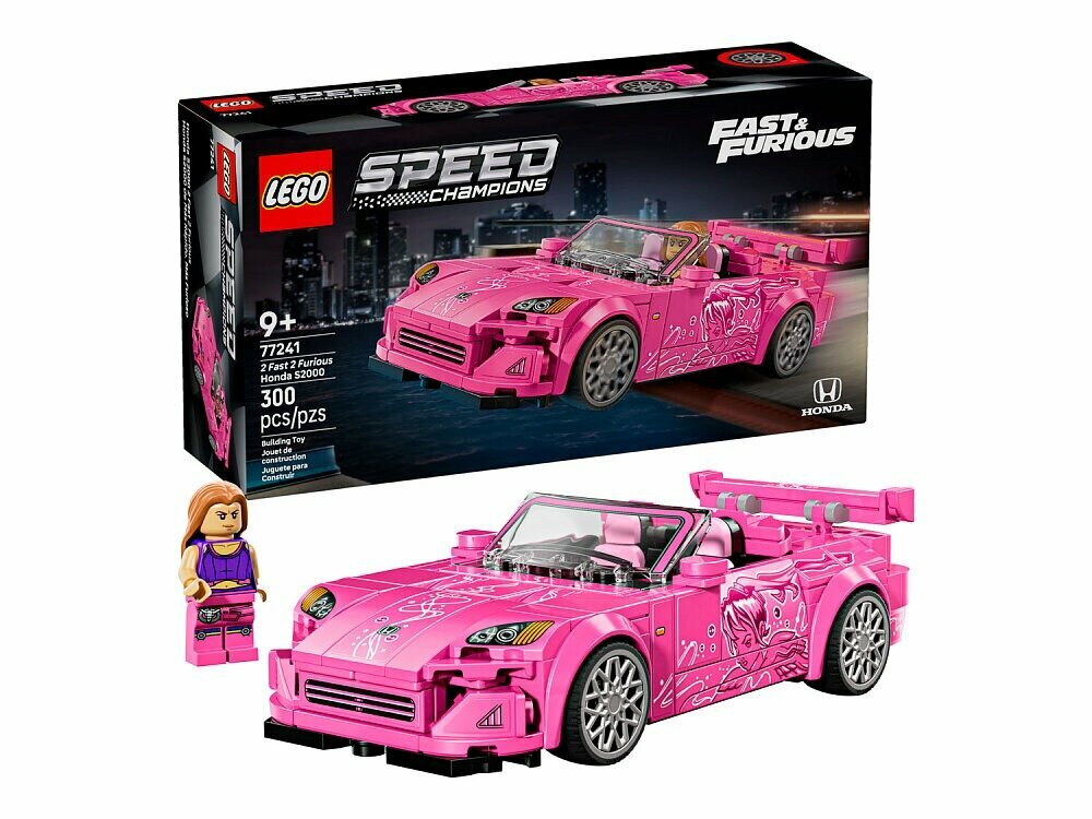 Конструктор LEGO Speed Champions 77241 Конструктор Форсаж 2: Honda S2000