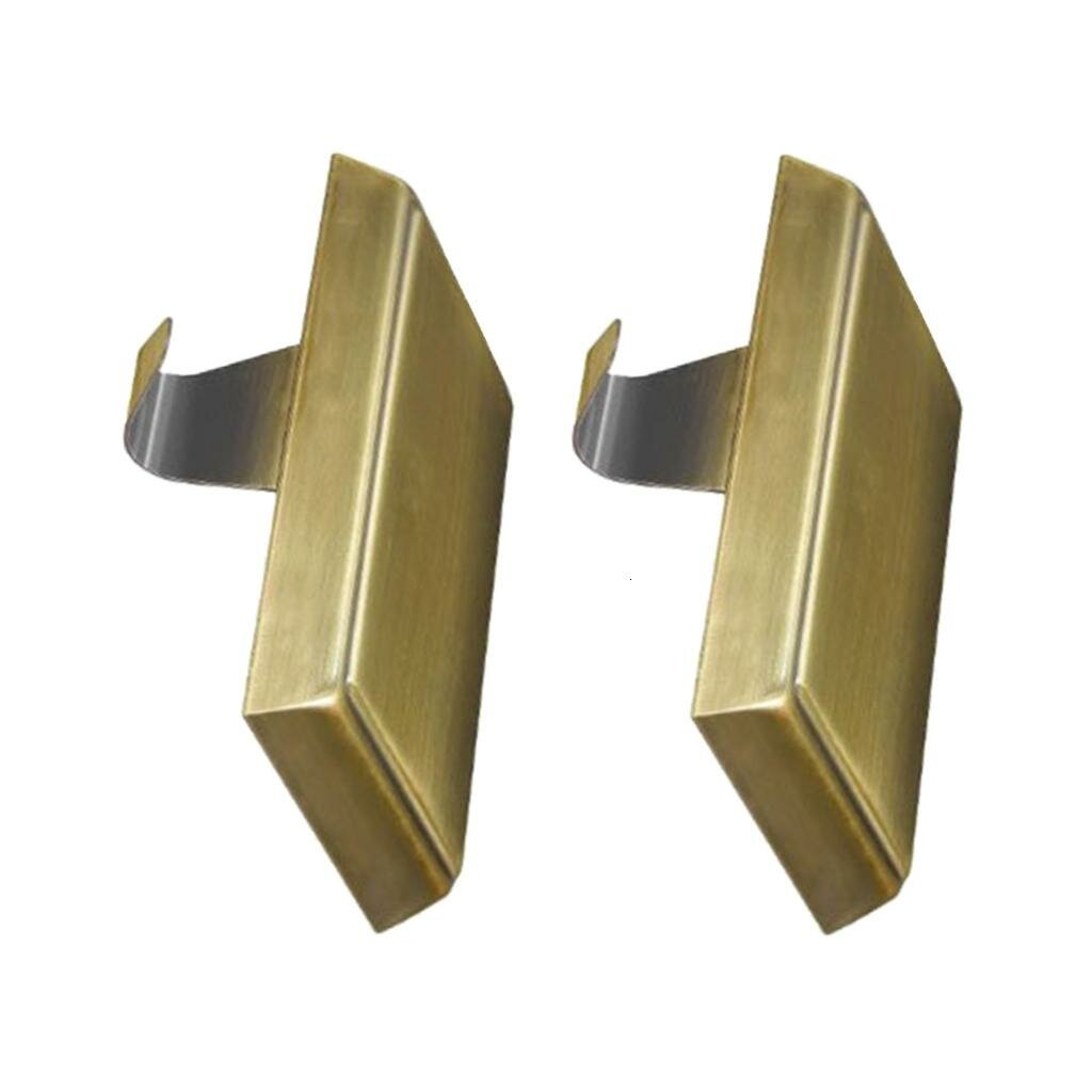 Кронштейн для рождественского чулка, 2 шт, Золото