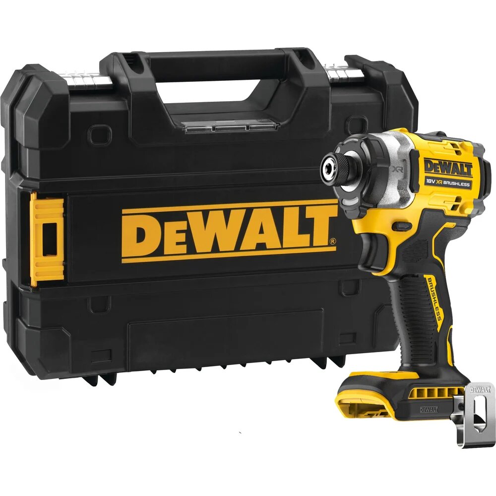Аккумуляторный шуруповерт Dewalt DCF860NT, 18 В, 282 Нм, 4500 уд/мин, без АКБ и ЗУ, в кейсе TSTAK DCF860NT-XJ