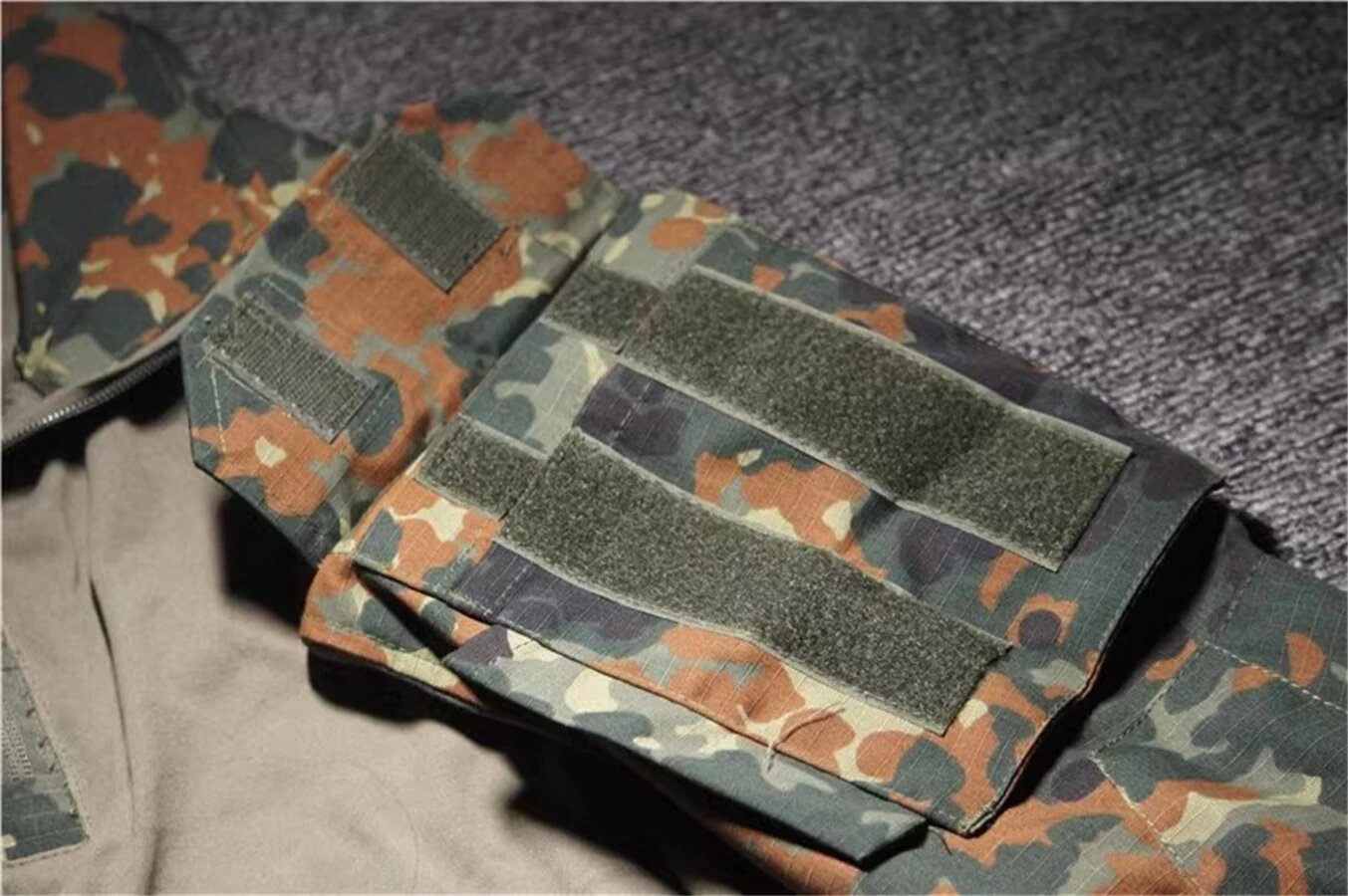 Камуфляжный костюм GSG9 Flecktarn GEN3 для мужчин XXL, Flecktarn and pad