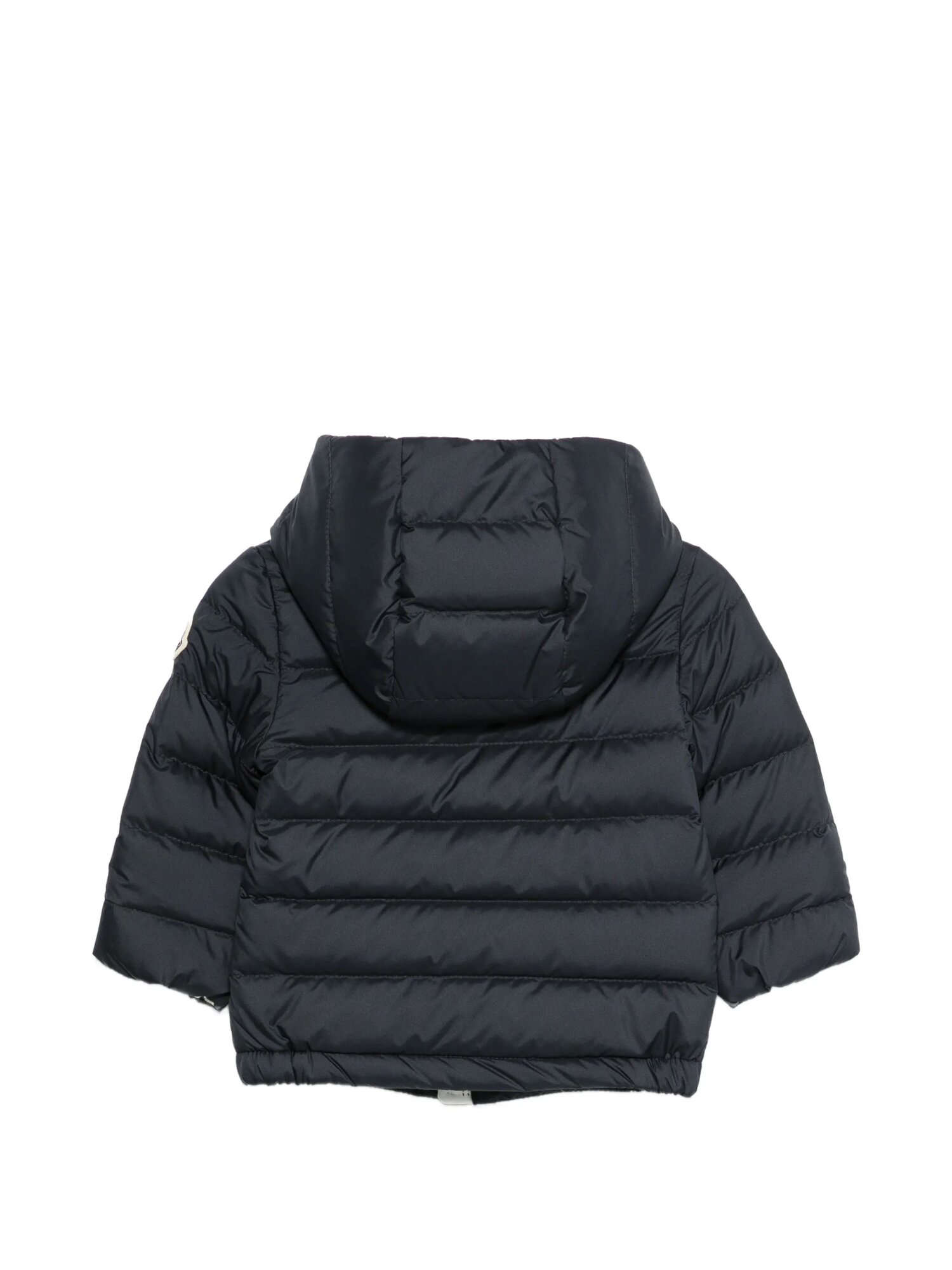 Пуховик Moncler, размер 2 года, синий — фото 1