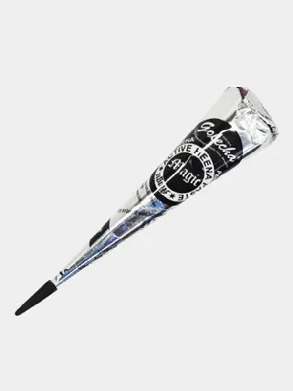 Хна черная в конусе, для мехенди и временных тату