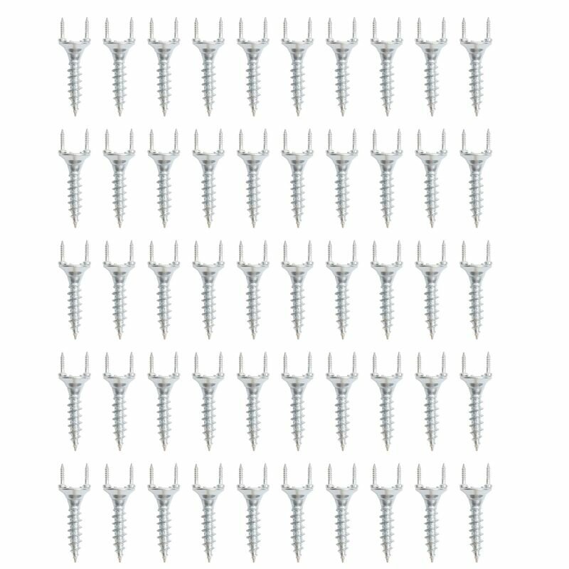 1 комплект из 50 штук, двухсторонние гвозди для плинтуса, бесшовные гвозди, 2,5 см 0,8 мм, 50 штук
